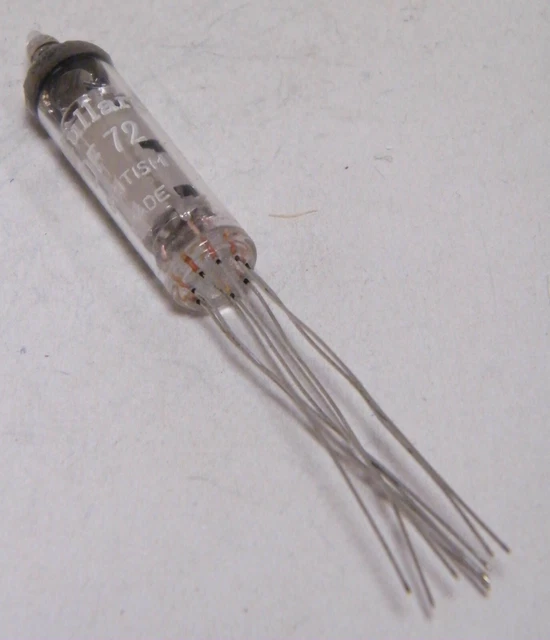 NEW OLD STOCK Mullard CV2101 DF72 subminiature valve tube £8.95 ...