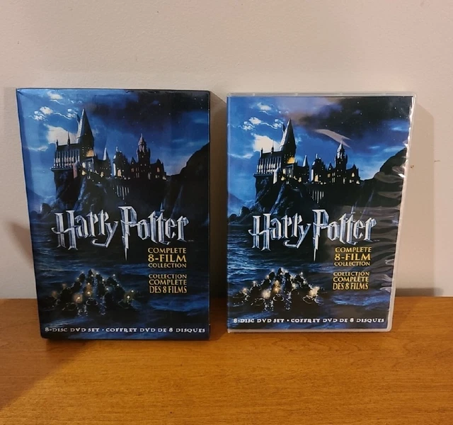 HARRY POTTER: 8-FILM Collection (DVD, 2011, 8-Disc Set, Canadian French ...