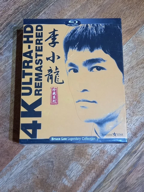 BRUCE LEE LEGENDARY 4K Ultra-HD Remastered Collection Region A 4 Blu ...