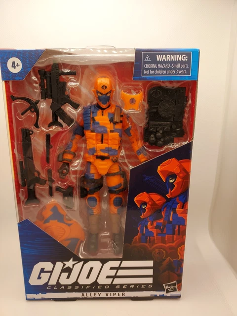 G.I. JOE CLASSIFIED Series Alley Viper Action Figure 34 Collectible ...