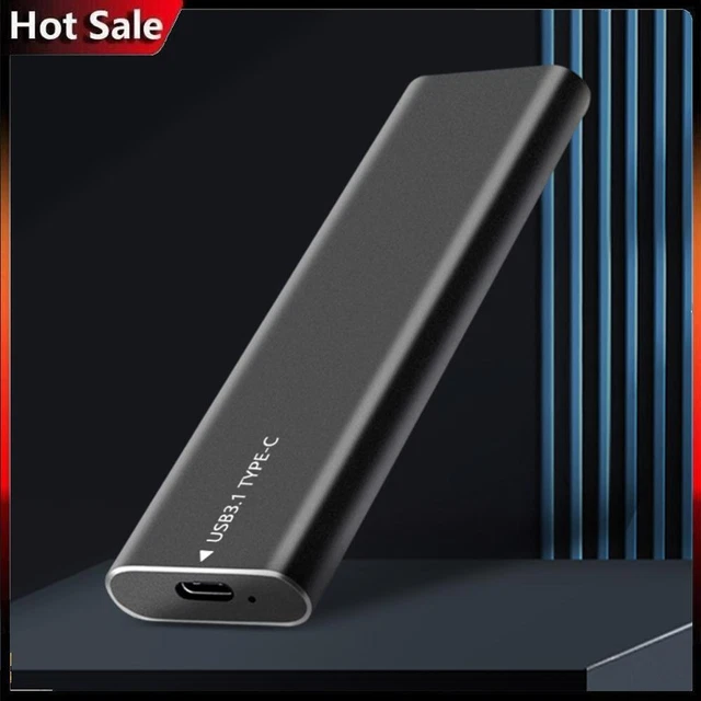 M2 NVME M.2 SSD Case USB 3.1 Type-C Portable SSD Box 10Gbps for Macbook ...