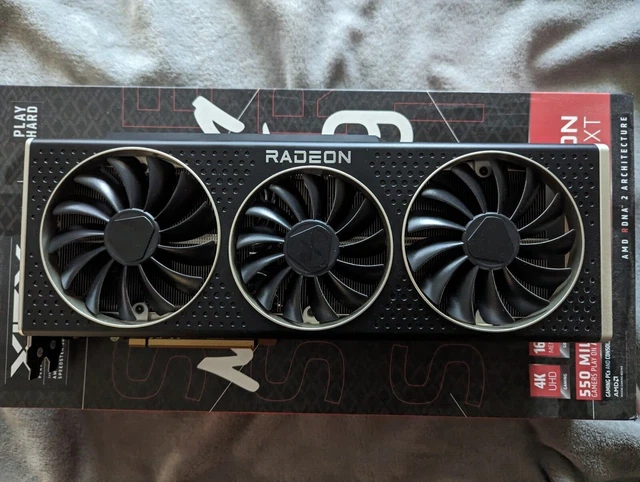 XFX SPEEDSTER MERC319 AMD Radeon RX 6900 XT Black Gaming Graphics Card ...