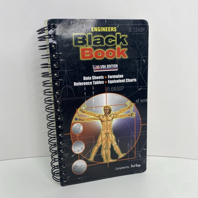 ENGINEERS BLACK BOOK Data Sheets Formulae Reference Tables Equivalent ...