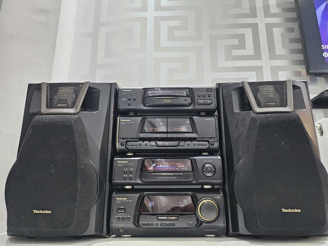 TECHNICS SA-EH50 STEREO Stack System With Speakers Hifi Separates. £199 ...