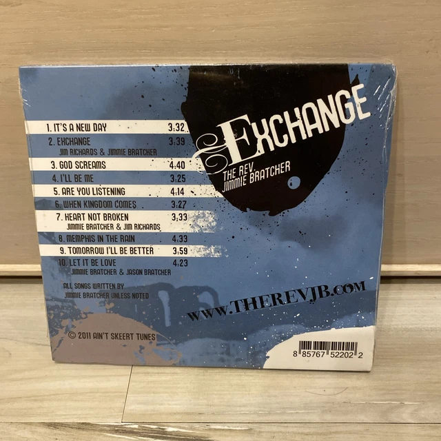 THE REV JIMMIE Bratcher - Exchange (CD Digipak) New Brand New £8.95 ...