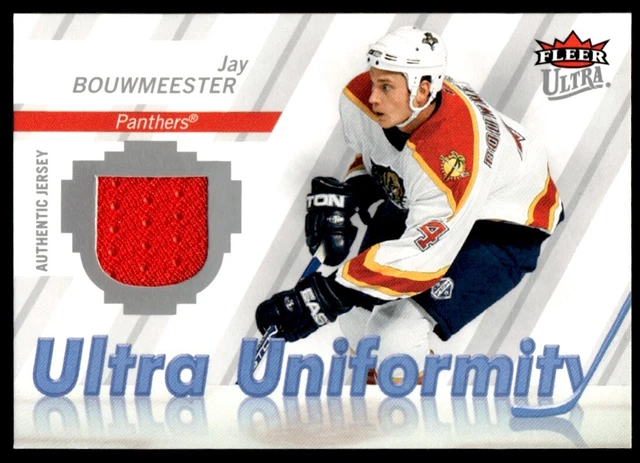 2007-08 ULTRA UNIFORMITY Jay Bouwmeester Florida Panthers #U-BO $5.40 ...