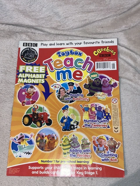 RETRO CBEEBIES TOYBOX TEACH ME MAGAZINE No 47 DATED 2005 TWEENIES ...