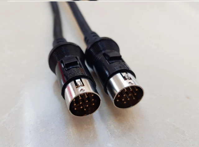 HAM RADIO ICOM Ic-703 Ic-703+ Ic-7000 Ic-718 Data Cable 13 Pin Din Midi ...