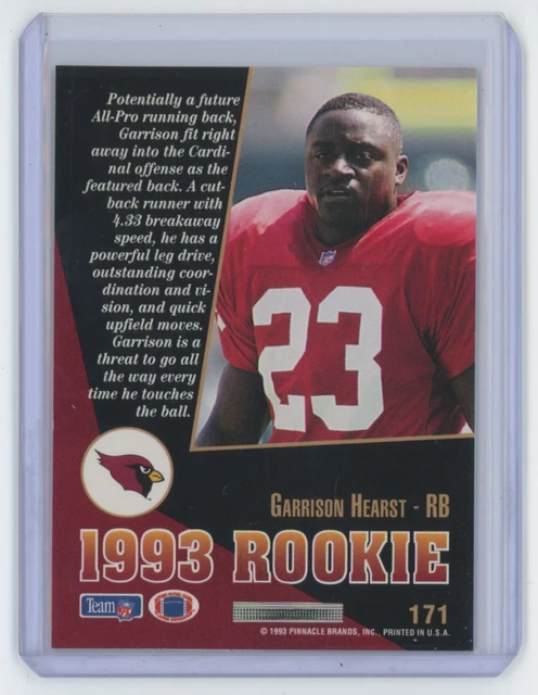 1993 SELECT GARRISON Hearst recrue Phoenix Cardinals #171. EUR 1,94 ...