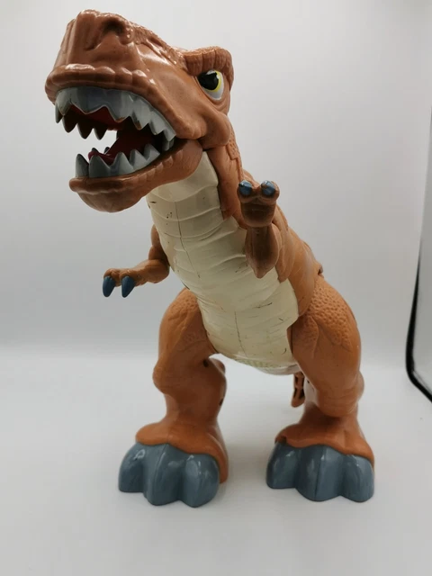 FISHER PRICE IMAGINEXT Mega T Rex Electronic Dinosaur Action Figure ...