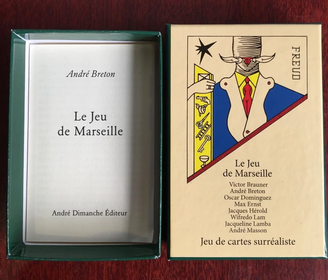 LE JEU DE Marseille des Surréalistes 54 Cartes très bon état EUR 110,00 ...