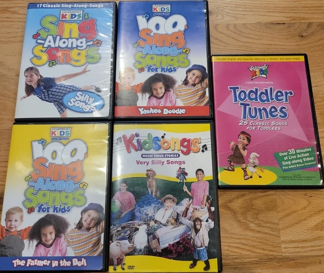 CEDARMONT KIDS SING Along Songs For Kids DVD Bundle EUR 17,21 - PicClick DE