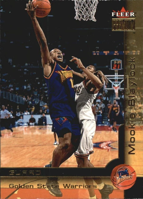 2000-01 FLEER PREMIUM Golden State Warriors Basketball Card #35 Mookie ...