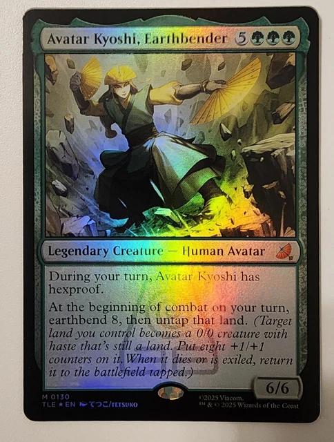 MTG AVATAR THE Last Airbender Avatar Kyoshi, Earthbender NM Foil £22.87 ...