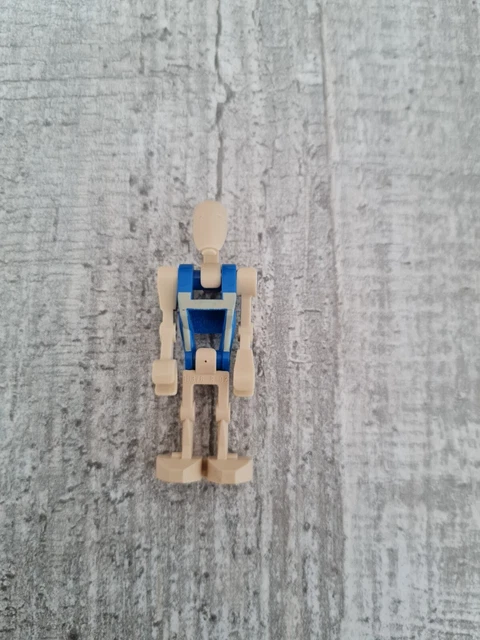 LEGO STAR WARS BATTLE Droid Pilot with Blue Torso with Tan Insignia ...
