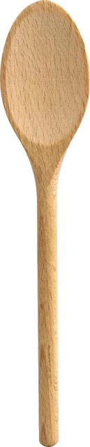 WOODEN SPOON BEECH 25cm Beechwood Cooking Mixing Catering Baking ...