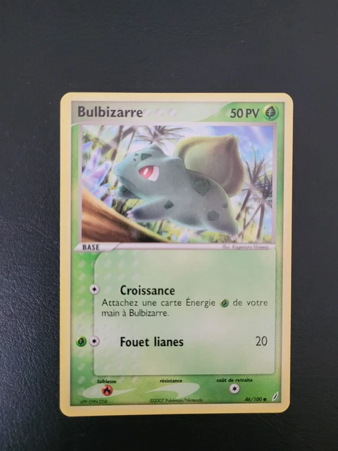 CARTE POKÉMON - Blox ex - Gardiens de cristal - Bulbizarre 46/100 - FR EUR 3,00 - PicClick FR