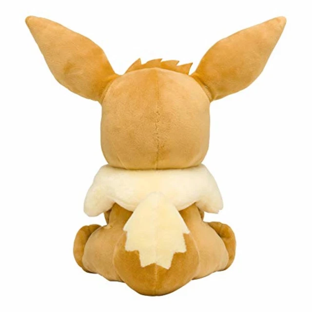 POKEMON CENTER ORIGINAL stuffed dolls life-sized Evee sizzling F/S w ...