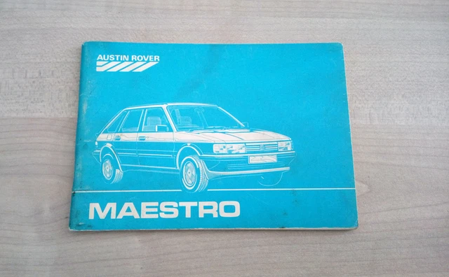 AUSTIN MAESTRO MG e Van Manuale Officina Supplemento Dati Tecnici 1984 ...