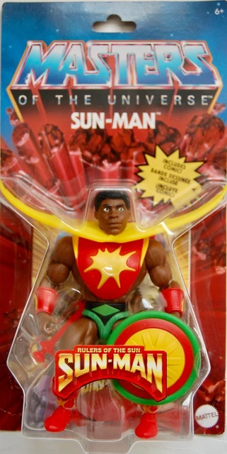 MATTEL MASTERS OF The Universe Origins. SUN-MAN Modellino. He-Man MOTU ...