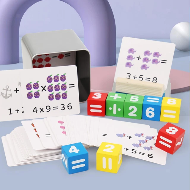 JEU DE CARTES Flash mathématiques, tri et correspondance, 54 pièces ...
