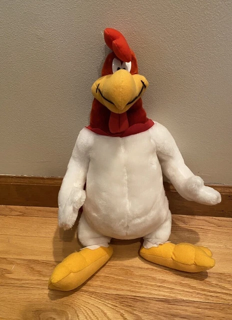 VINTAGE 1997 LOONEY Tunes Foghorn Leghorn 18" Plush Figure Warner Bros ...