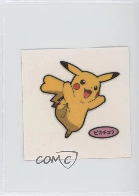 PIKACHU (SET 165) Japanese Daiichi Pokemon Bread Deco Chara Stickers ...