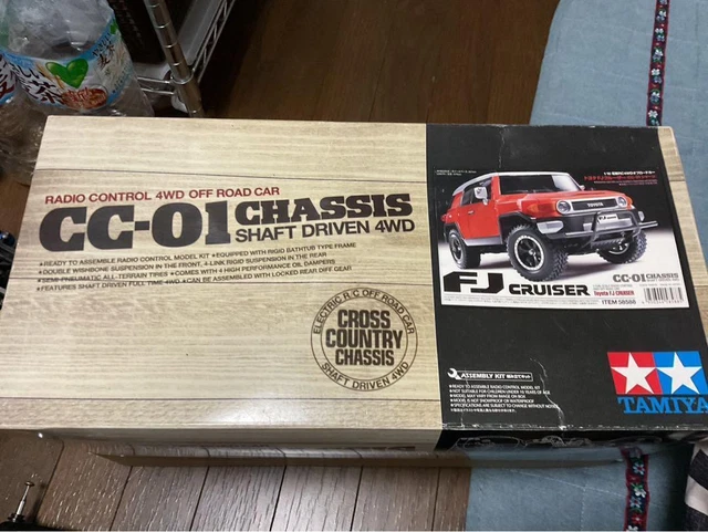 TAMIYA CC-01 TOYOTA Fj Cruiser - 4Wd Off-Road Model Kit Scale Vehicle ...