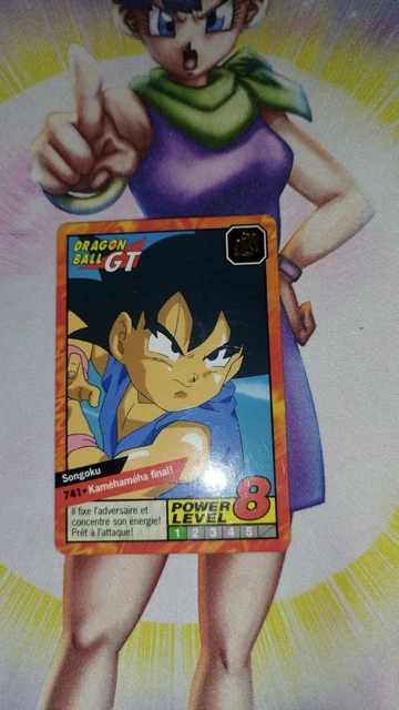 CARTE DRAGON BALL GT Grand Combat Part 7 741 Power Level Super battle ...