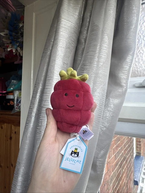 JELLYCAT FABULOUS RASPBERRY Retired £37.10 - PicClick UK