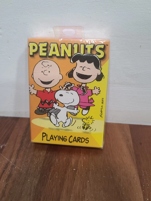 PEANUTS CHARACTER PLAYING Cards Deck Snoopy Charlie Brown Factory ...