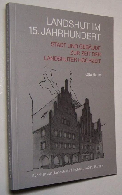 LANDSHUT IM 15. Jahrhundert Mittelalter Häuser Architektur Chronik ...