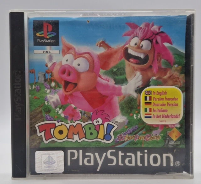 TOMBI! / Tomba - Playstation 1 Spiel Sony PS1 Deutsch PAL Zustand ...
