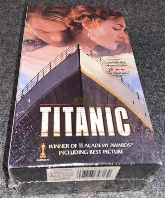 TITANIC MOVIE 2 Vhs Tape Set Brand New Sealed Titanic Leonardo £8.96 ...