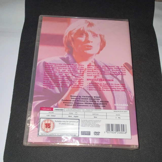 AN AUDIENCE WITH Victoria Wood DVD 15 Victoria Wood PAL Special Edition ...