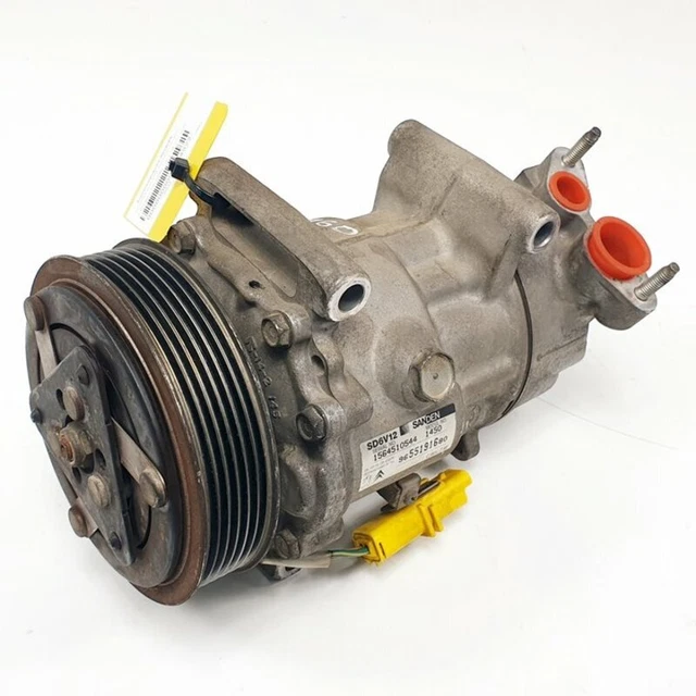 9655191680 COMPRESSEUR CLIM pour CITROEN C3 PLURIEL 1.4 2004 1450 ...
