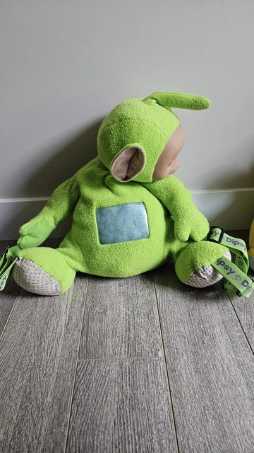 TELETUBBIES DIPSY VINTAGE 1998 Plush Backpack Rubber Face $29.99 ...
