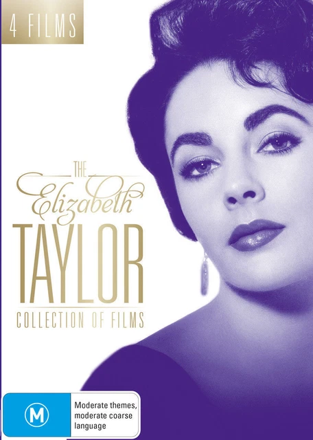 THE ELIZABETH TAYLOR Collection Of Films (DVD, 2017, 4-Disc Set) R-4 ...