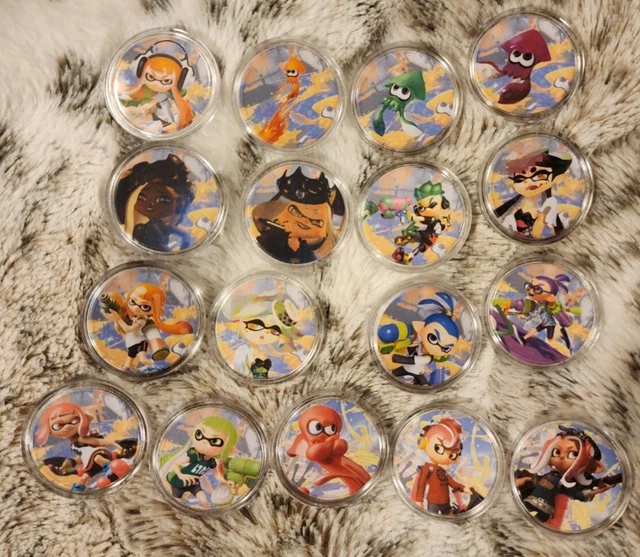 SPLATOON AMIIBO COINS. Pick any character $4.75 - PicClick
