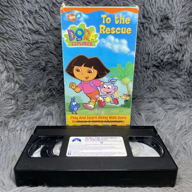 NICK JR DORA the Explorer Dora To The Rescue VHS 2001 Video Tape ...