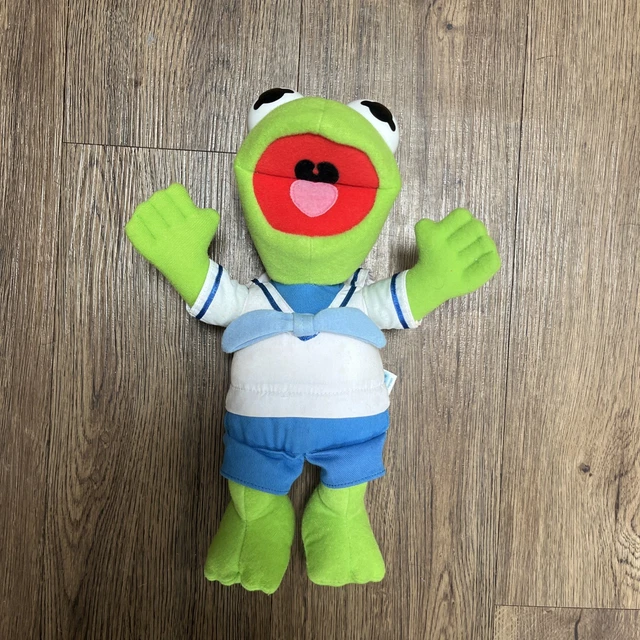 VINTAGE PLAYSKOOL MUPPET show Kermit the Frog sailor plush 11" hensen £ ...