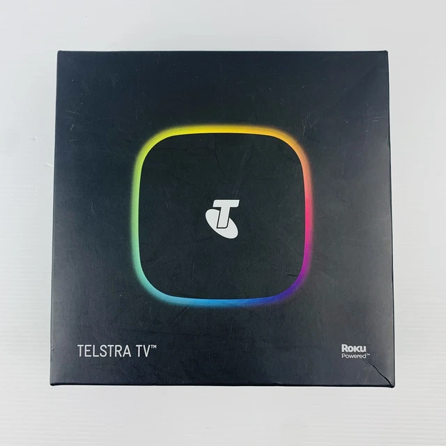 TELSTRA TV 4200TL Powered by Roku - Black With Box & Remote $29.95 ...