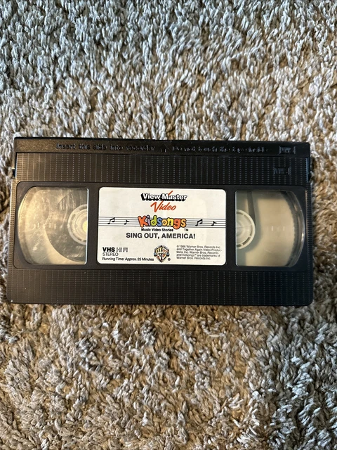 KIDSONGS SING OUT, America! VHS Warner Brothers 1986 - No Cover $8.08 ...