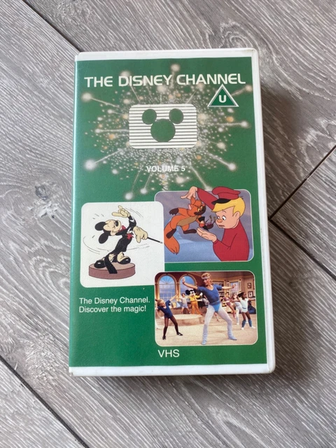 THE DISNEY CHANNEL VOL. 5 Pre Cert VHS video RARE Ex Rental MICKY MOUSE £9.99 - PicClick UK