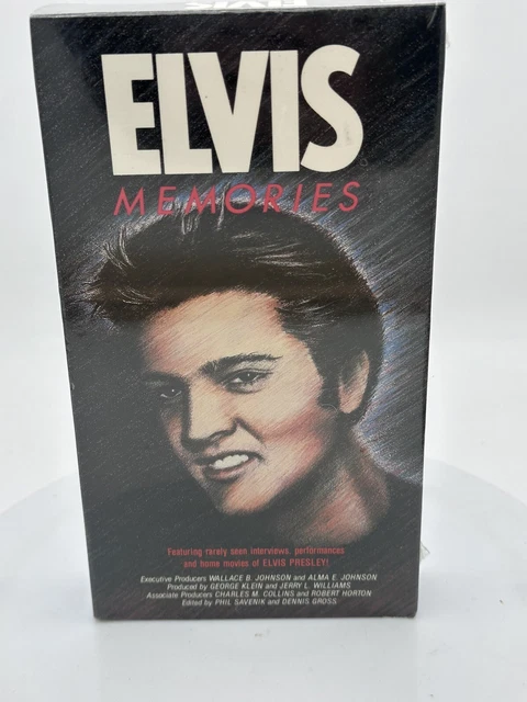 ELVIS PRESLEY “ELVIS Memories” SEALED VHS Concert Footage Video 1981 £19.09 - PicClick UK