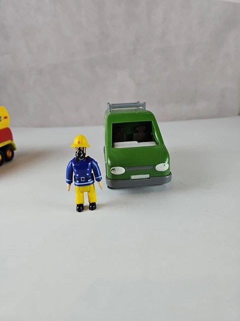 FIREMAN SAM VEHICLE And Figure Bundle, Toys, Cbeebies Mike Floods Van £ ...
