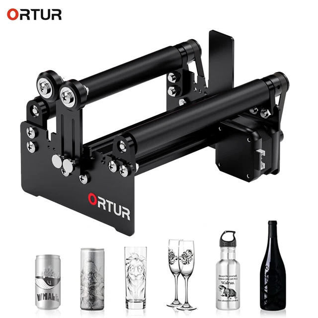 ORTUR LASER MASTER , Laser Engraver Y-axis Rotary Roller Engraving ...