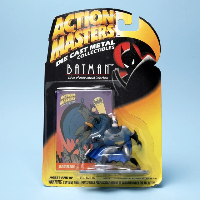 ACTION MASTERS BATMAN The Animated Series BATMAN 1994 Kenner Die-Cast ...