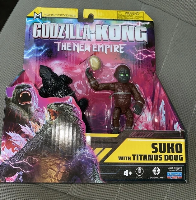 PLAYMATES MONSTERVERSE GODZILLA x Kong New Empire SUKO con Figure ...