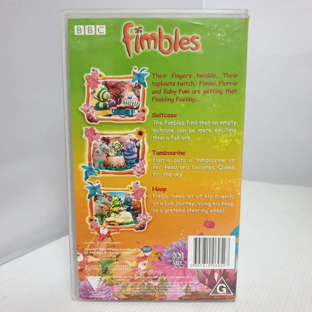 FIMBLES VHS BUNDLE LET'S FIND THE FIMBLES Get The Fimbling Feeling BBC ...
